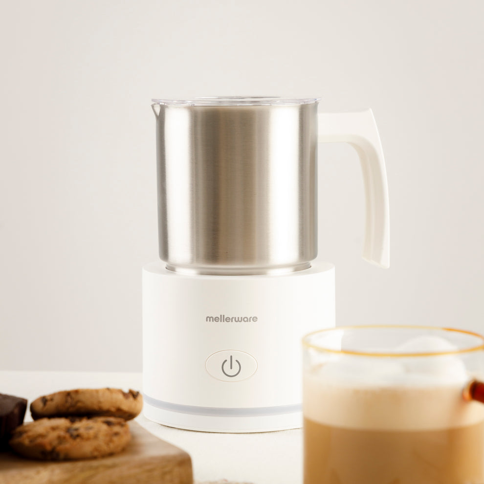 Frothy Inox White Milk Frother | Mellerware