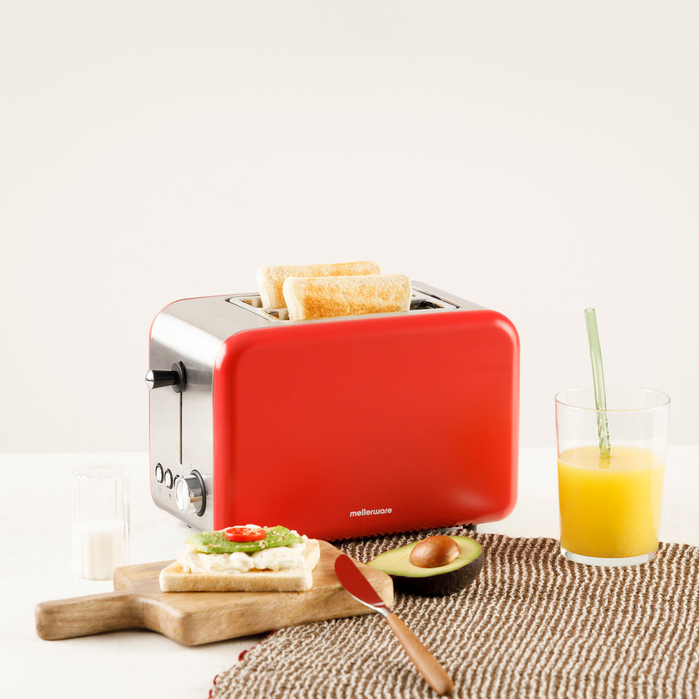 Crispy Red Toaster | Mellerware